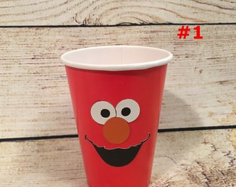 Elmo party cups | Etsy