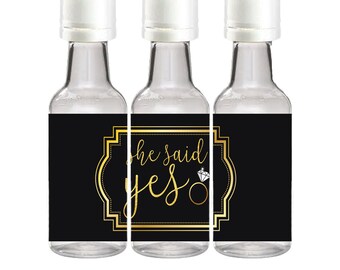 12 Mini Liquor Bottles small 50ml mini empty plastic mini