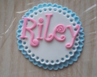 Fondant name | Etsy