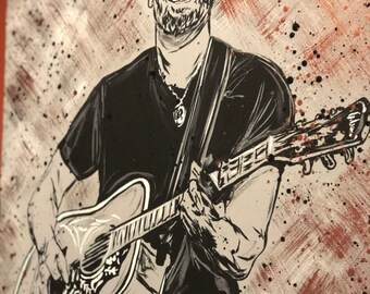 Eric church art | Etsy