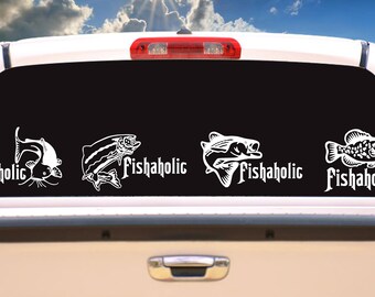 Fly fishing sticker | Etsy