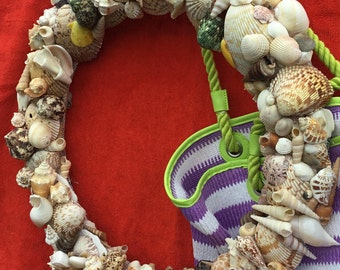 Sea shell wreath | Etsy