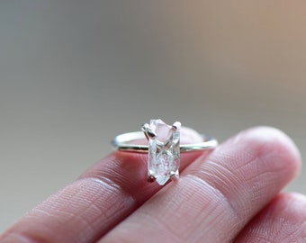 Quartz crystal ring | Etsy