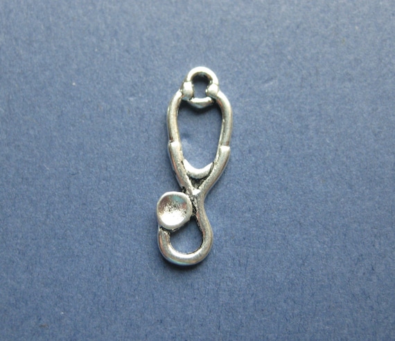 10 Stethoscope Charms Stethoscope Pendant Doctor Charm