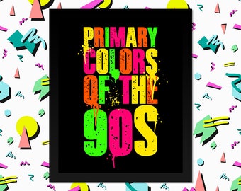 80s 90s poster | Etsy