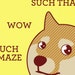 Funny Thank You Card Such Thanks Doge Card