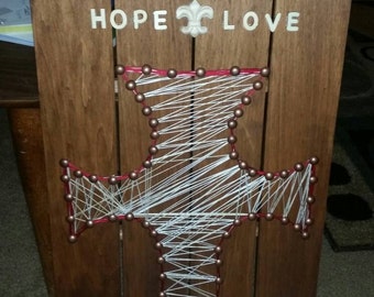 String art cross | Etsy