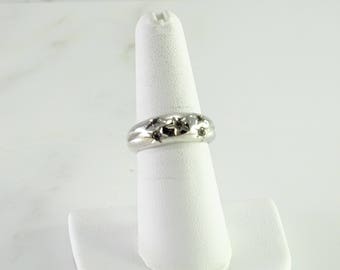 Clear stone ring | Etsy