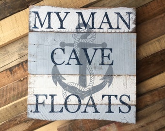Nautical man cave | Etsy