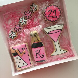 21st birthday cookie | Etsy