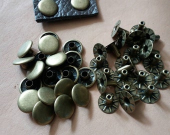 Rivets for leather | Etsy