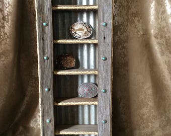 Belt buckle display | Etsy