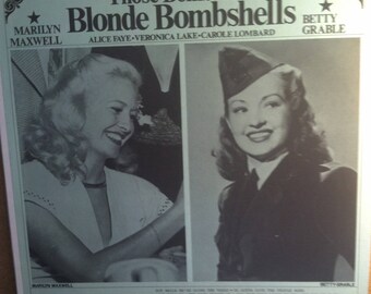 Blonde bombshell | Etsy
