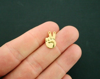 Hand peace sign | Etsy