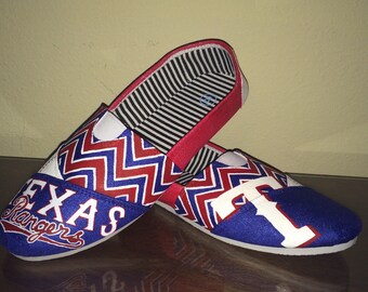Texas rangers shoes | Etsy