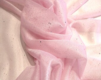 Pink chiffon fabric | Etsy