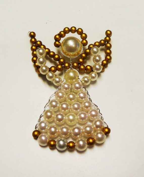Christmas Angel Beading Pattern Christmas Ornament Beaded