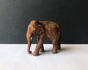 Wooden elephant | Etsy