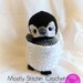 Snow Buddy Cuddle-Up Penguin CROCHET PATTERN PDF