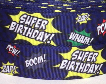 Super hero ribbon | Etsy