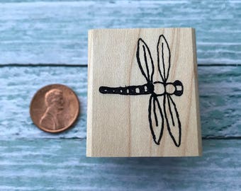 Dragonfly stamp | Etsy