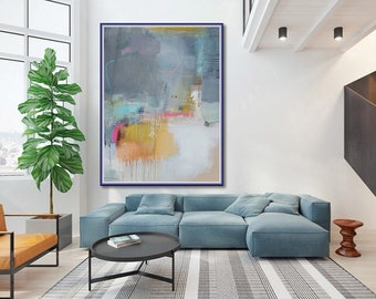 Abstract painting | Etsy