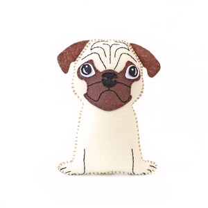 Felt dog pattern | Etsy