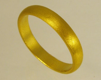 Pure gold 24 Karat solid gold ring100% pure recycled gold