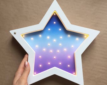 Nightlight Star Lamp Star Baby Star Nightlight For Baby
