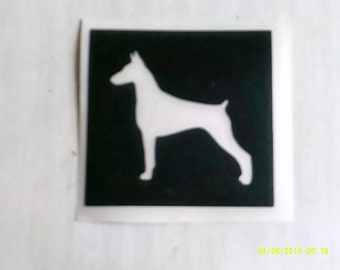 Doberman stencil | Etsy