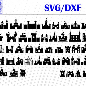 Castle svg | Etsy