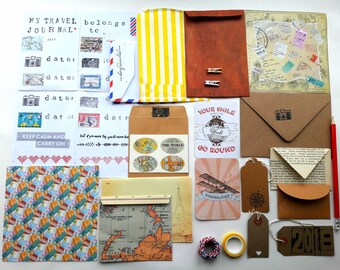 Travel journal | Etsy