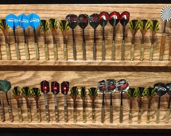 Deluxe Custom dart rack and desktop display Multiple