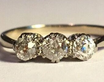 Vintage diamond ring | Etsy