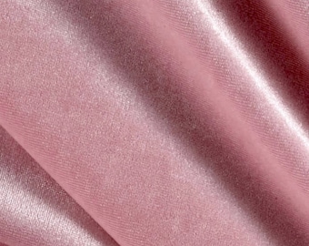 Pink velvet fabric | Etsy