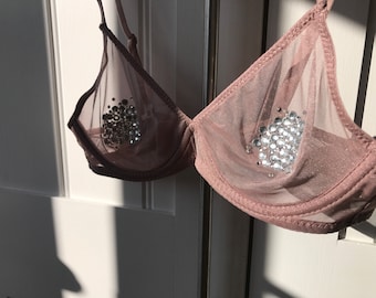 Mesh bra | Etsy