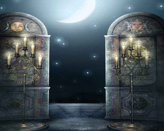 Moon backdrop | Etsy