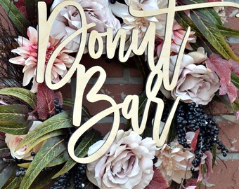 Donut sign | Etsy