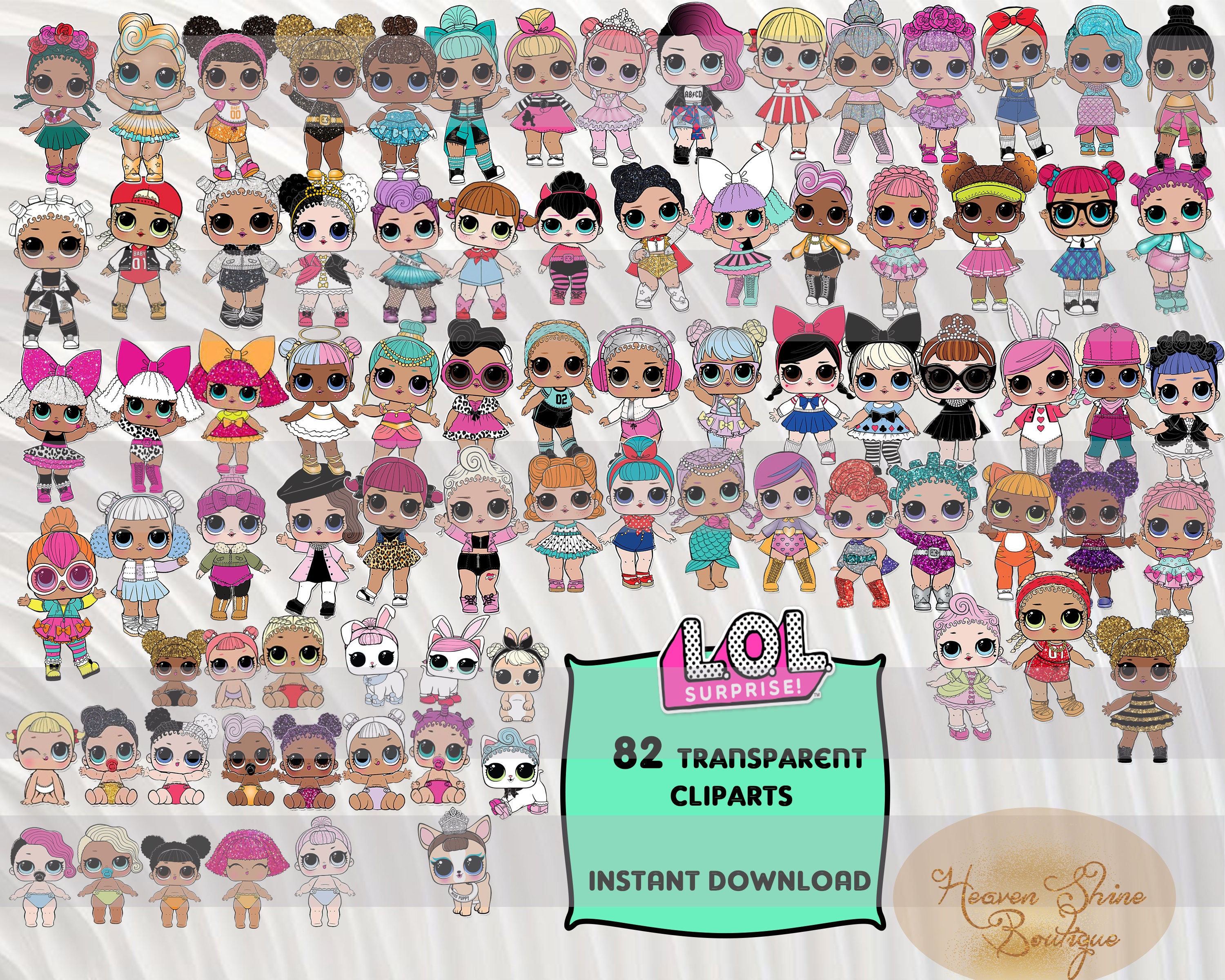 LOL Surprise Clip Art Transparent Clipart LOL Surprise Doll
