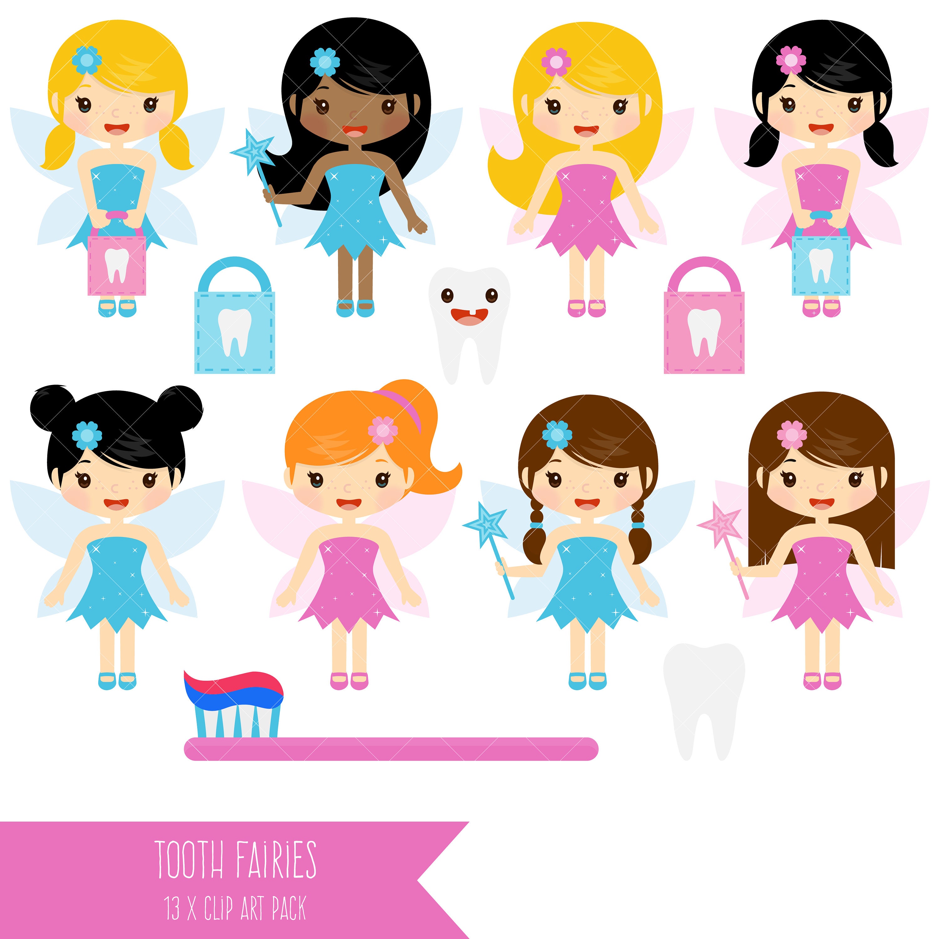 Tooth Fairy Clipart Teeth Clip Art