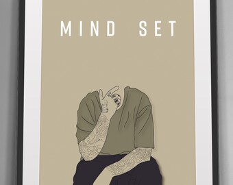 Positive poster | Etsy