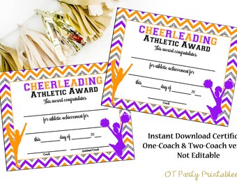 Dance certificate | Etsy