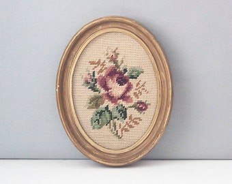 Vintage needlepoint | Etsy