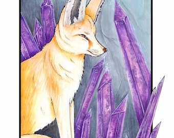 Crystal fox | Etsy