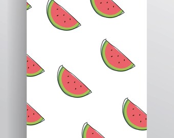 Watermelon print | Etsy