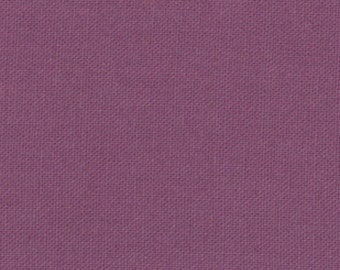 Eggplant Purple Solid Cotton Fabric Modern Quilting Sewing