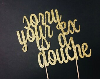 Divorce cake topper | Etsy