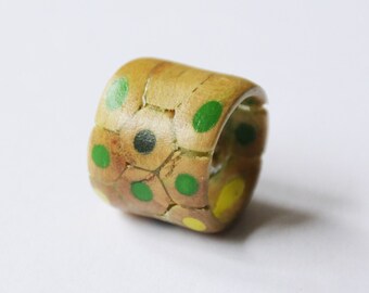 Color pencil ring | Etsy