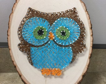 Owl string art | Etsy