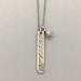 diamond handwriting necklace personalized handwriting
